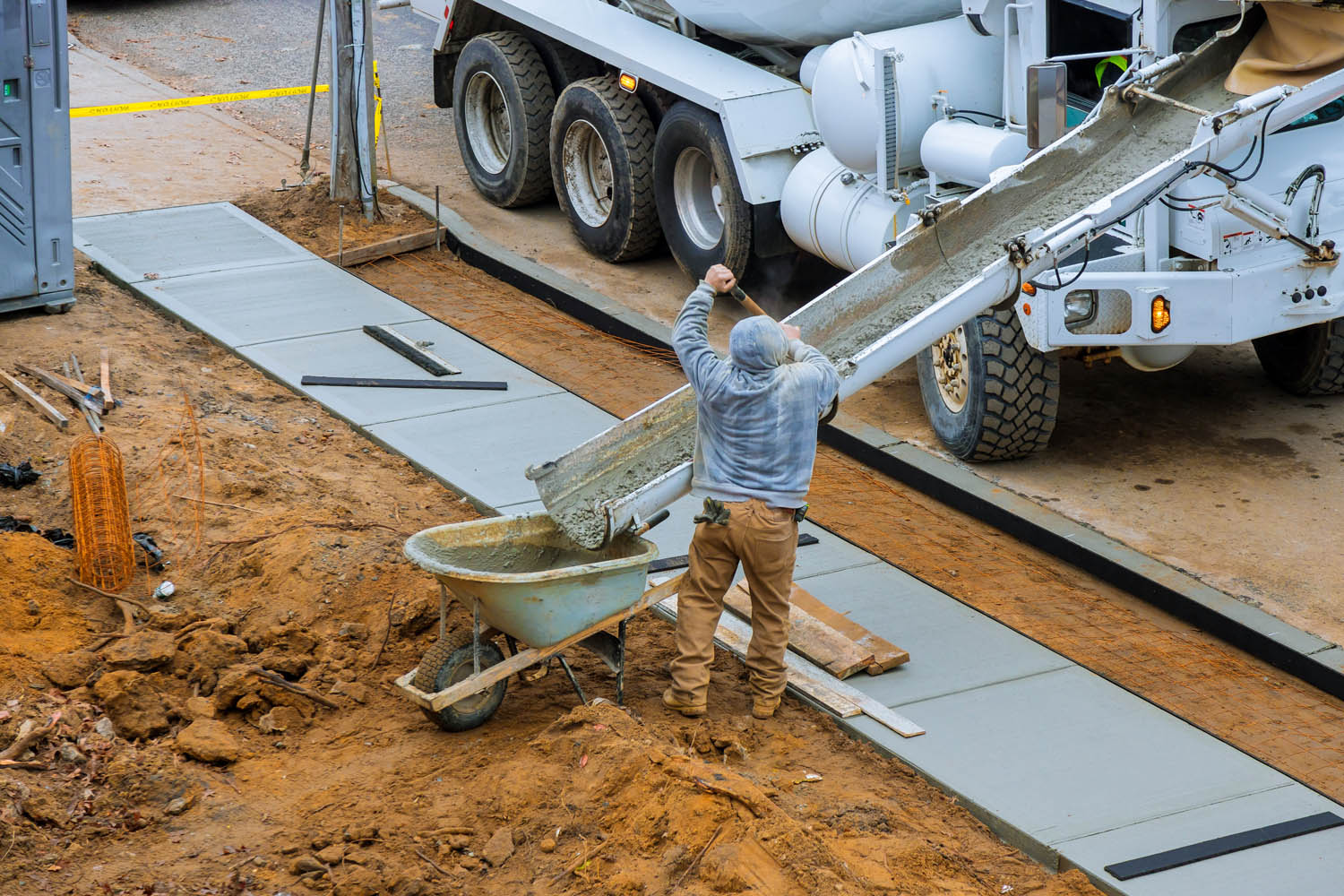Site Work - Commercial Concrete Solutions - HCE Site Maintenance